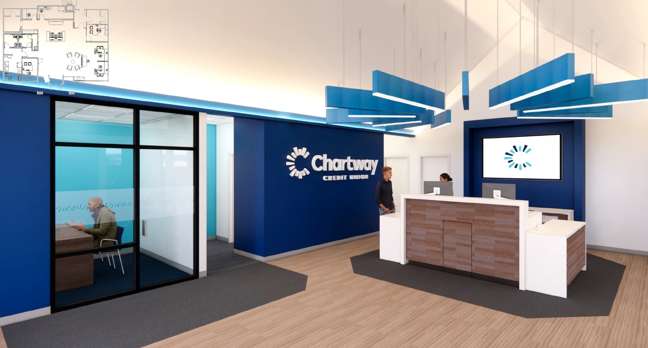 Branch Renovation -- 2024 at Chartway Credit Union