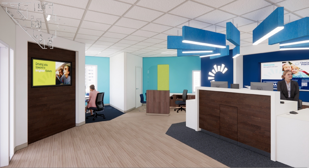 Branch Renovation -- 2024 at Chartway Credit Union